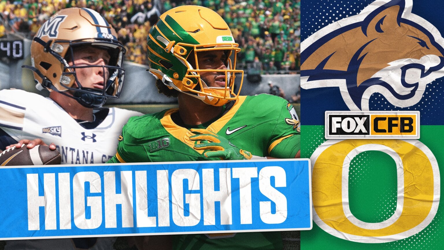 Montana State Bobcats vs. Oregon Ducks Highlights | FOX College ...